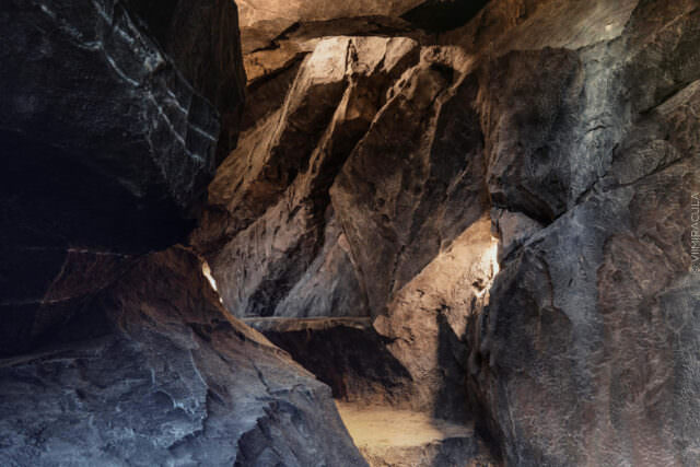 Landscaping with large Waterfall, Grotto, Gazebo