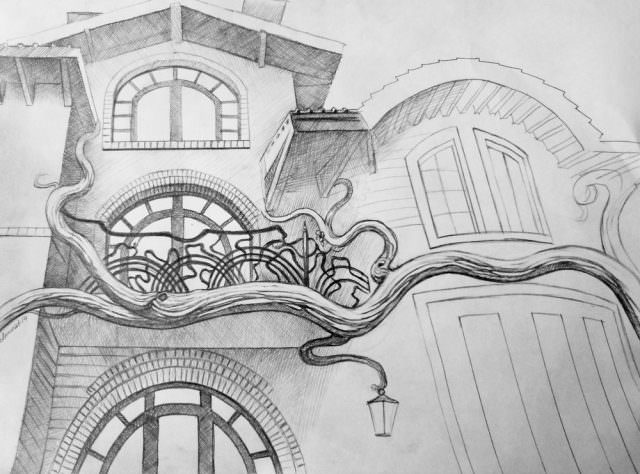 Original decoration of the facade